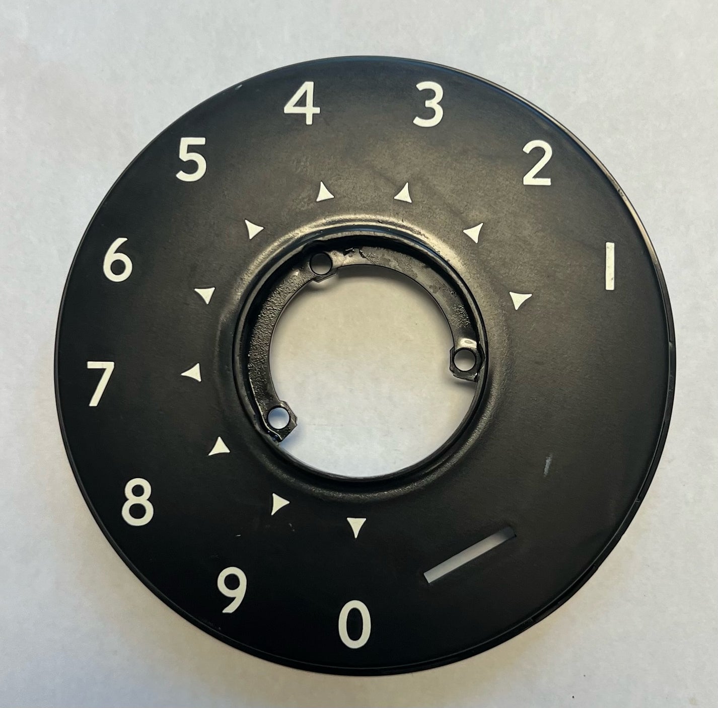 Automatic Electric Dial Bezel - Black - White Letters - Numeric ...