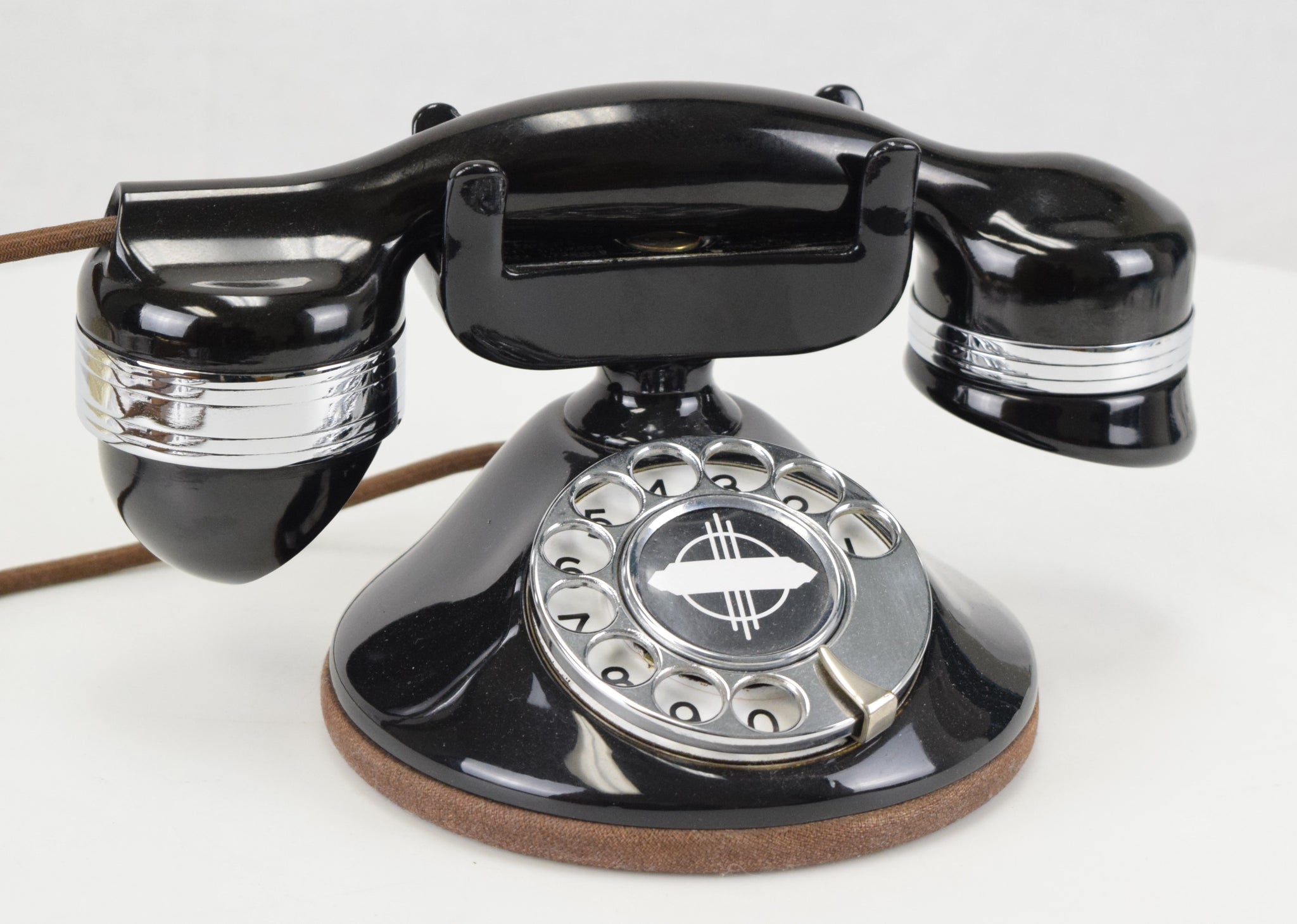 Automatic Electric Type 1a Deskphone with Brass Trim - Oldphoneworks – oldphoneworks