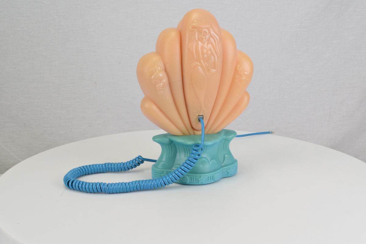 Little Mermaid Seashell Novelty Phone – oldphoneworks