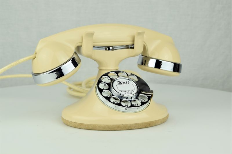Western Electric 202 - Ivory with Chrome Trim – oldphoneworks