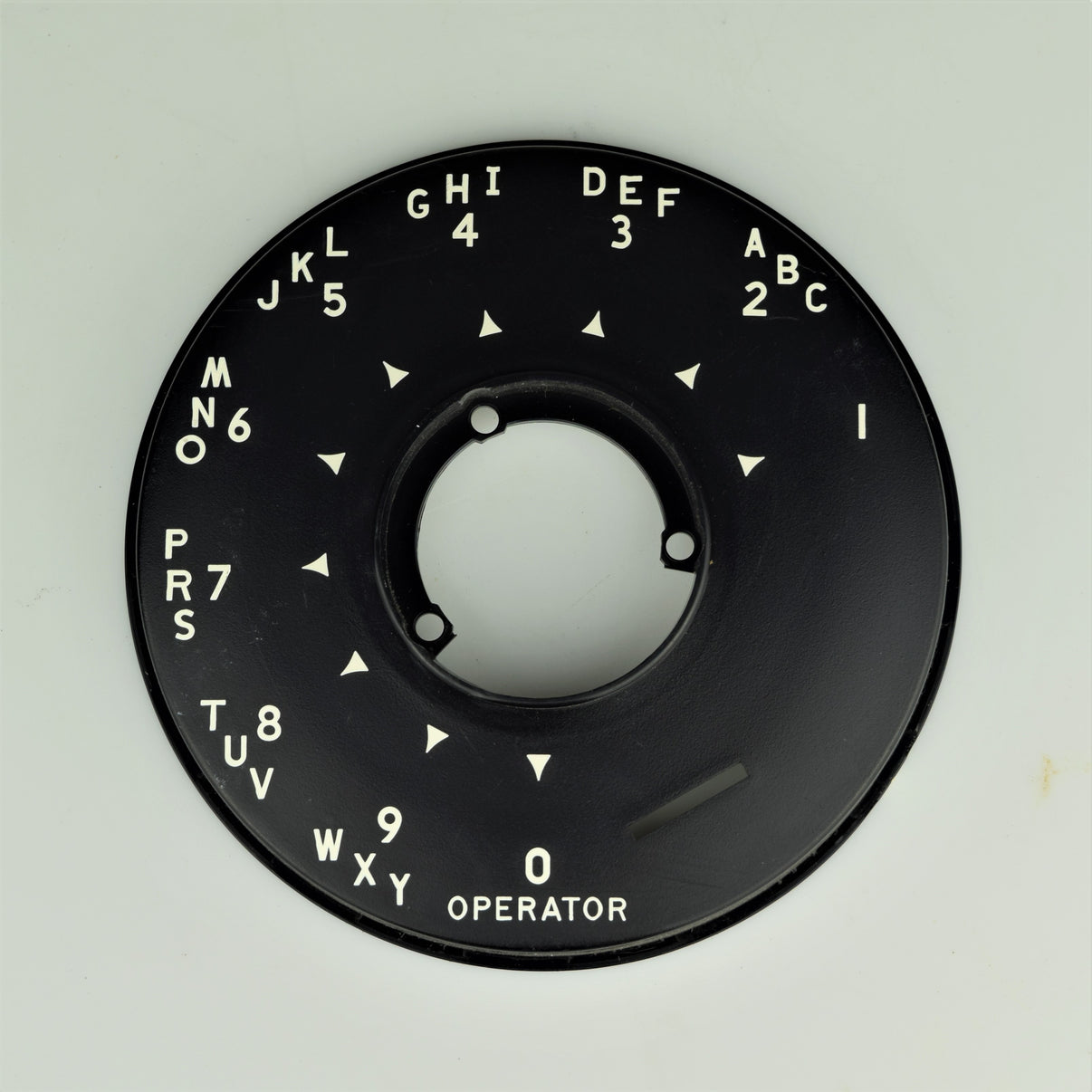 Automatic Electric Dial Bezel - Black - White Letters - Alphanumeric ...
