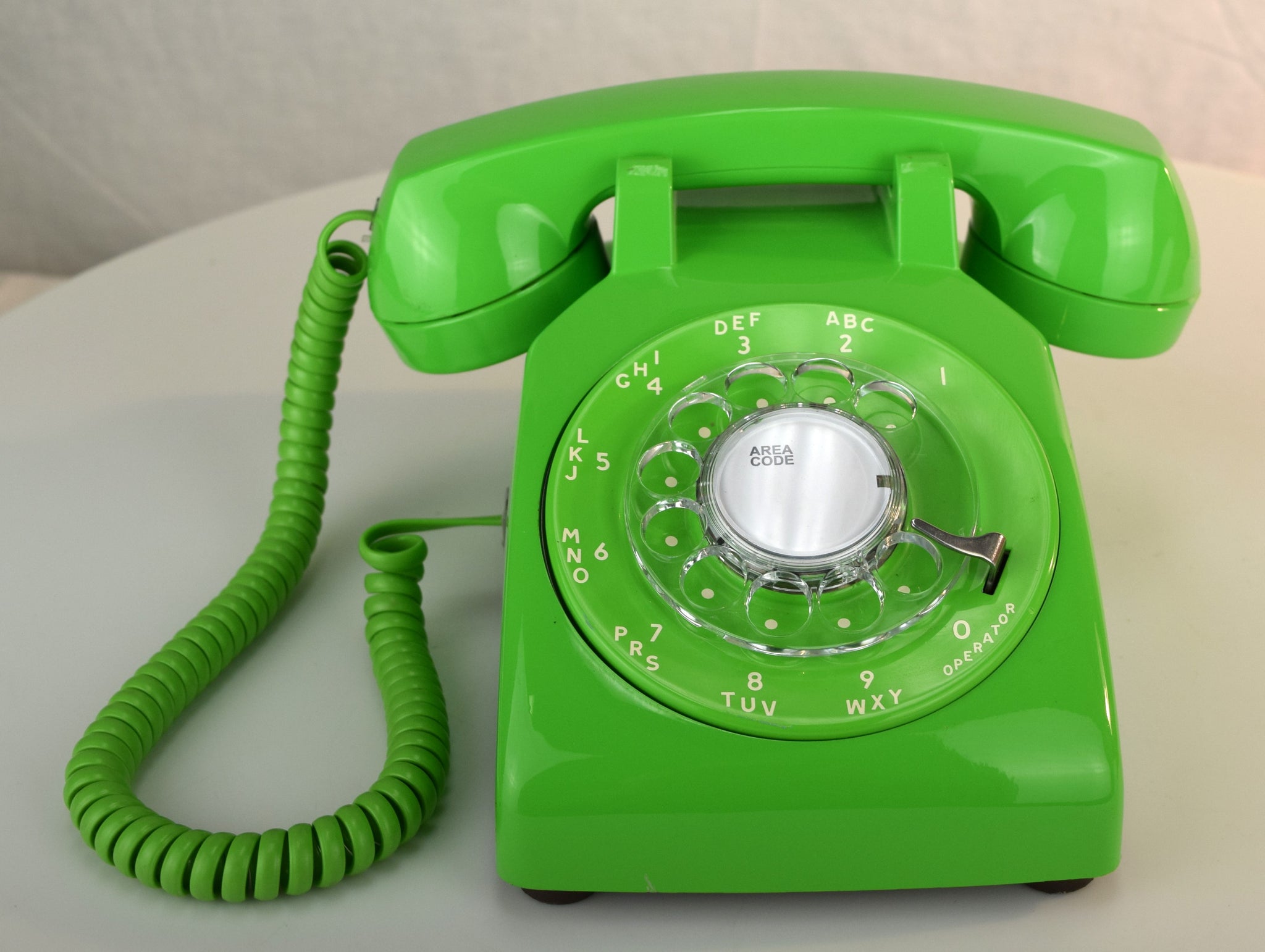 Model 500 - Bright Green with Removable Handset - Oldphoneworks – oldphoneworks