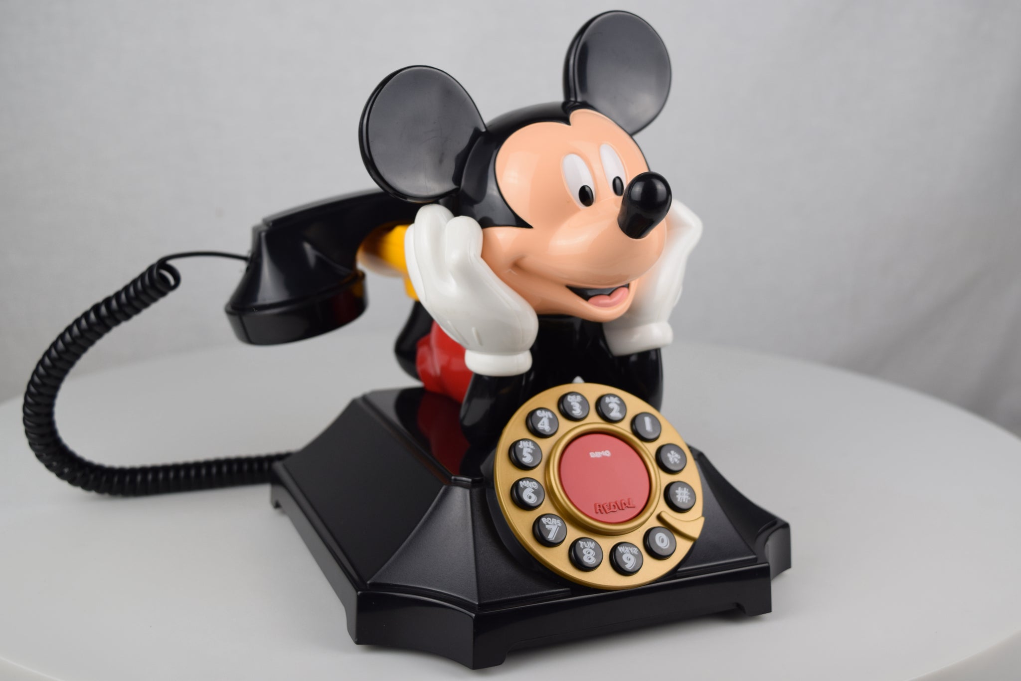 Mickey Mouse Talking Desk Telephone – oldphoneworks