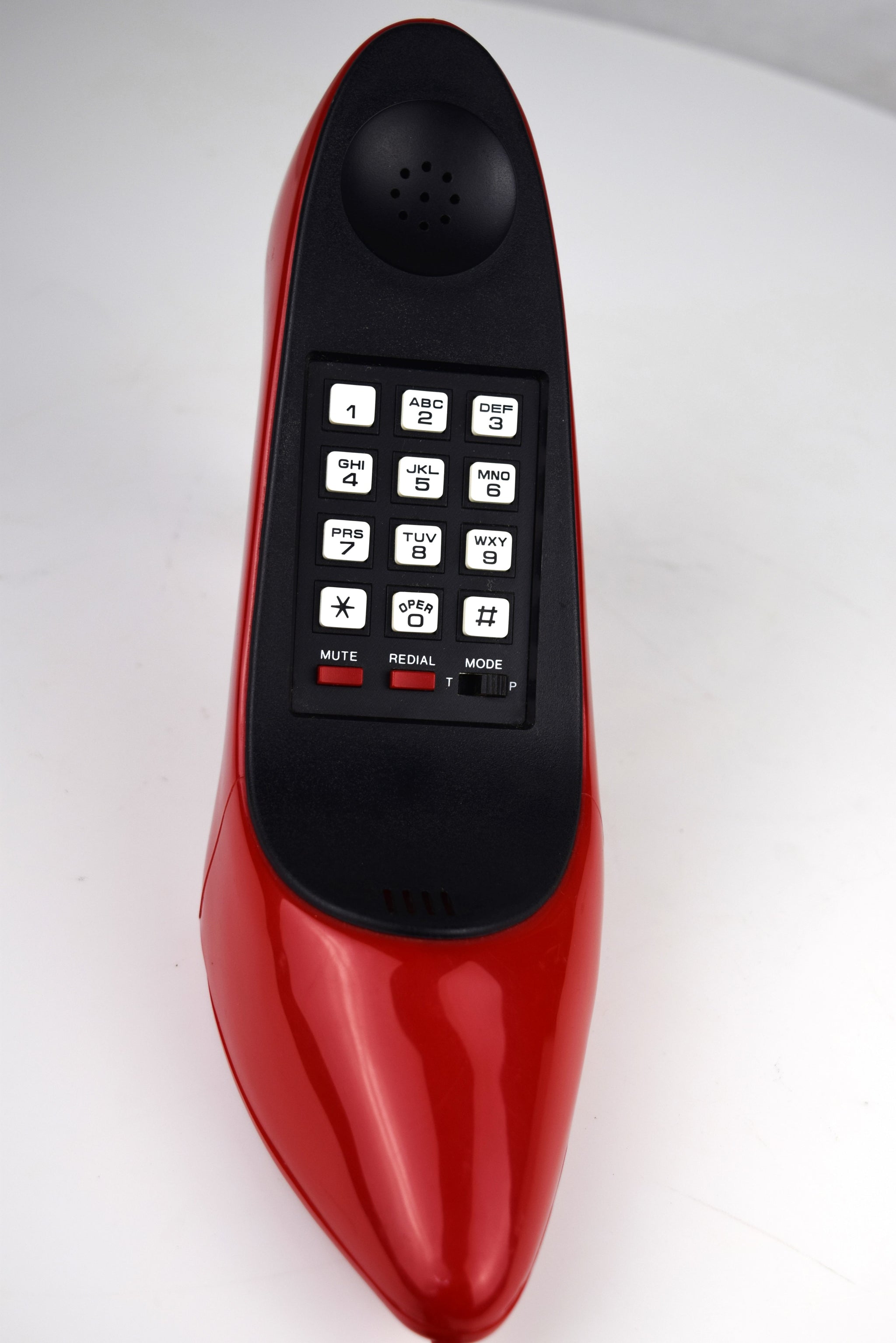 Red High Heel Shoe Telephone - Oldphoneworks – oldphoneworks