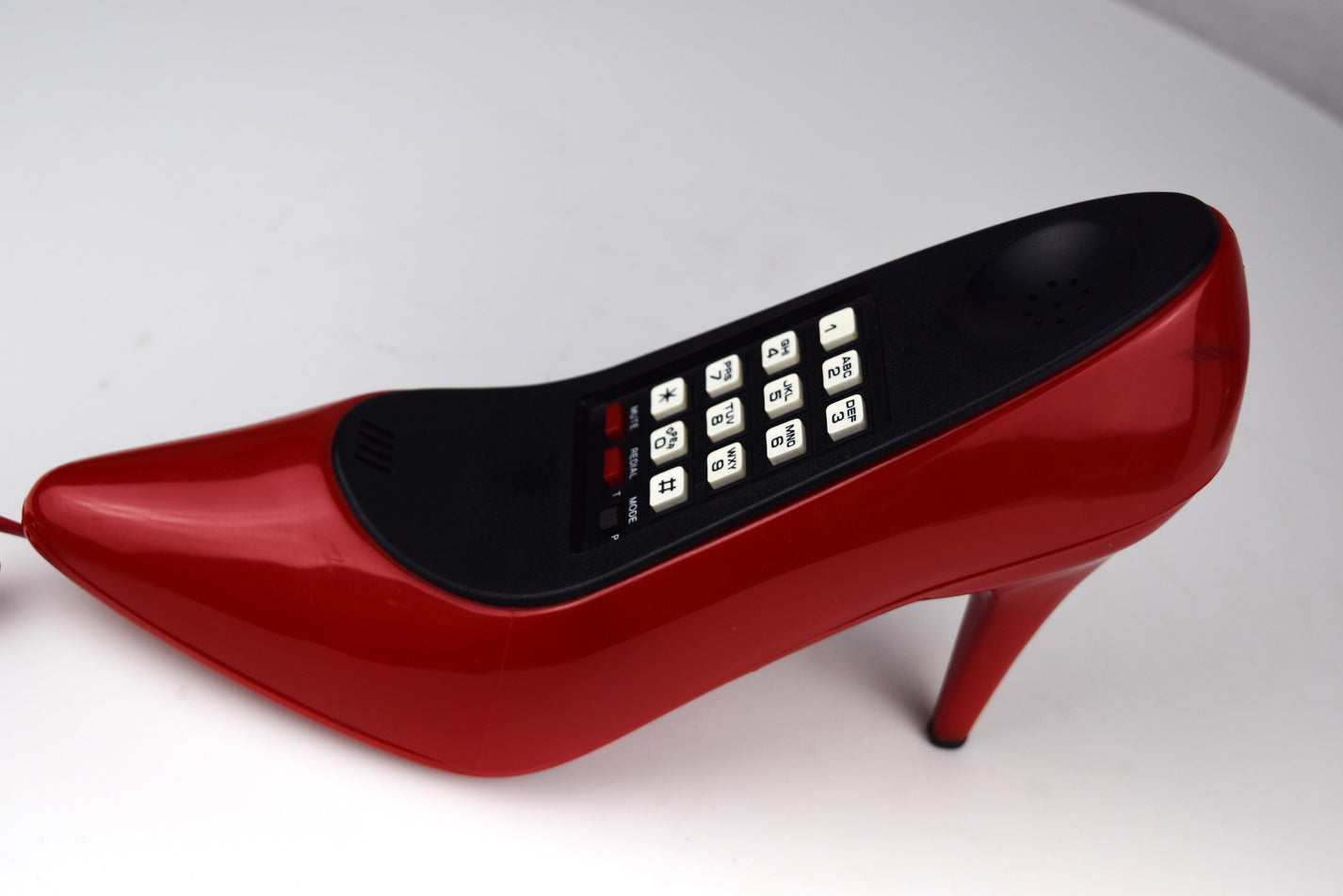 Red High Heel Shoe Telephone - Oldphoneworks – oldphoneworks