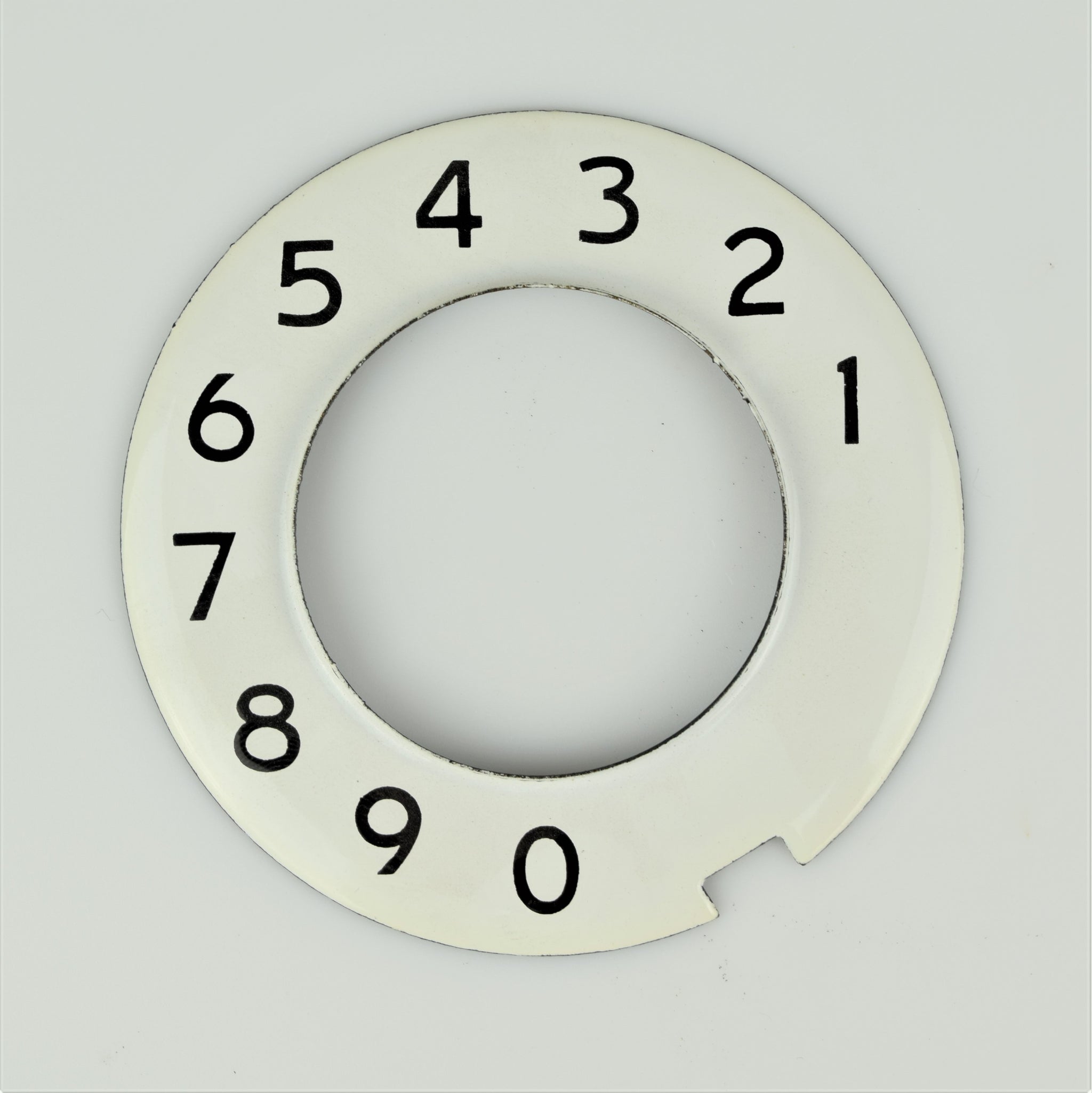 Dial Porcelain - Automatic Electric - Numeric - Oldphoneworks – oldphoneworks