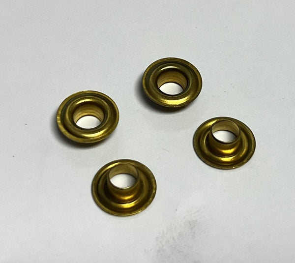 Extra Large Brass Eyelets (set of 4) - Oldphoneworks – oldphoneworks